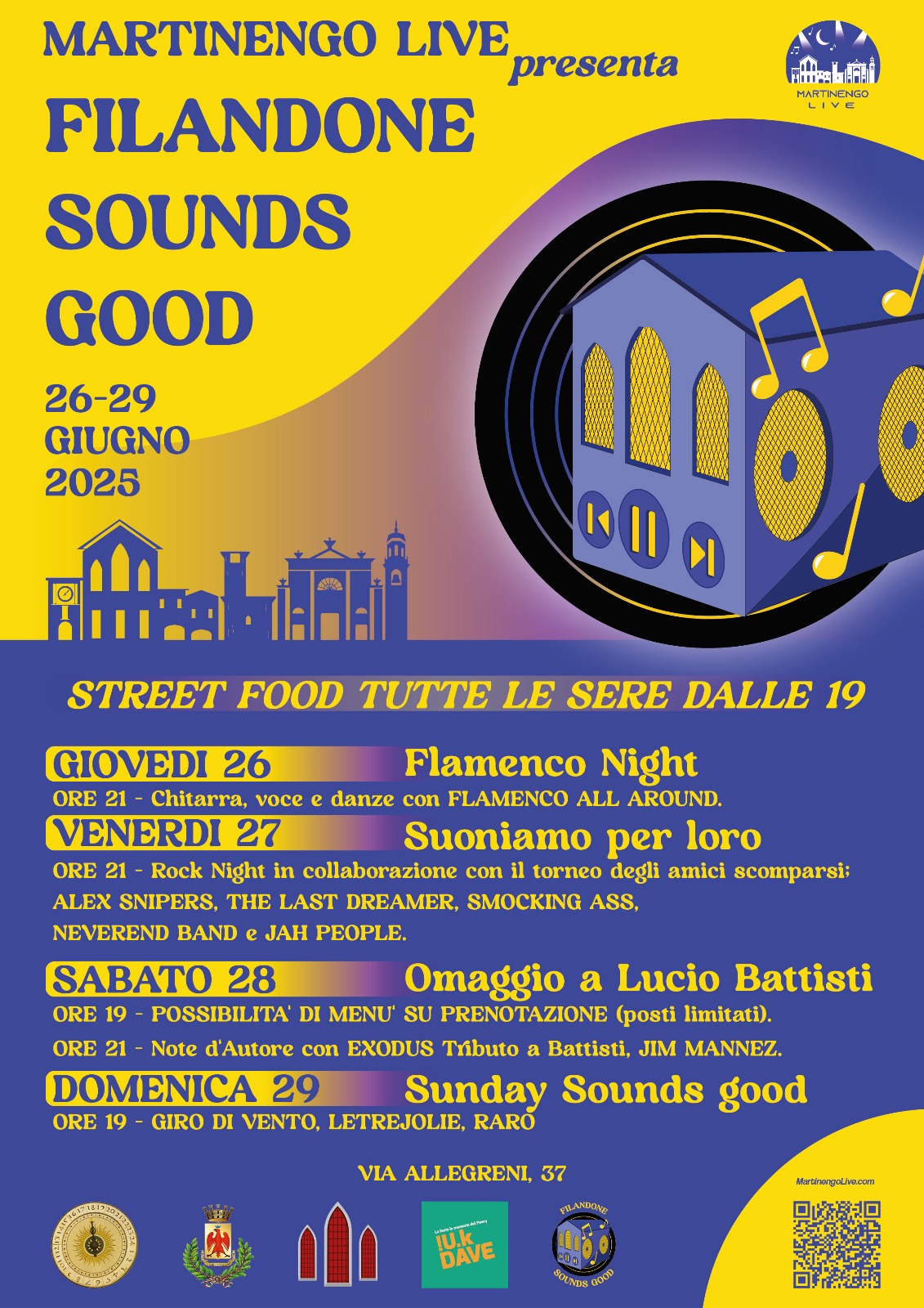 Filandone Sounds Good - - eventi